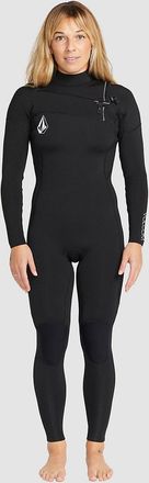 Volcom 3/2mm Chest Zip Full Neoprenanzug black