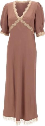 Rixo Rixo, Femme, Robes, Rose, Taille: 44 FR Maxi Robes