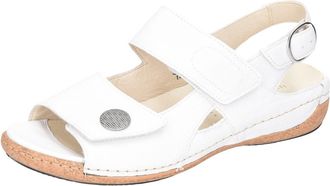 Waldläufer Waldläufer Heliett Sandale, Klettver, Porto (Glattleder), Weiss, Weite H 342002-171-150 (Größe: 38.5)