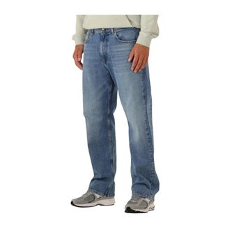 Tommy Jeans Regul&auml;re Straight Leg Blaue Jeans - - Jeans - Herren - Blau - W31 L32