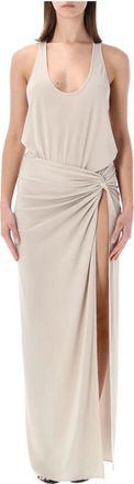 Andamane Femme, Robes, Beige, Taille: 36 FR Juno Tank Maxy Dress