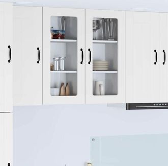 vidaXL vidaXL Armoire de cuisine Lucca Blanc 40 x 31 x 80 cm