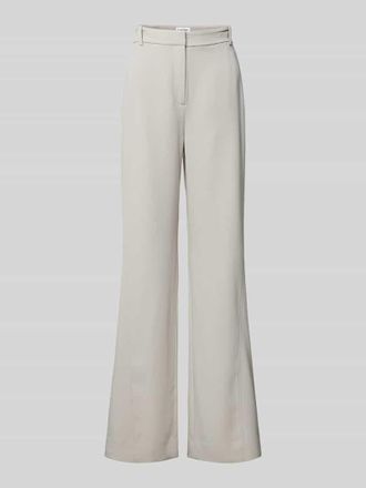 Calvin Klein Wide Leg Stoffhose mit G&uuml;rtelschlaufen