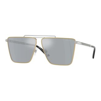 Versace Sonnenbrille - - Accessories - Herren - Gelb - 64 MM