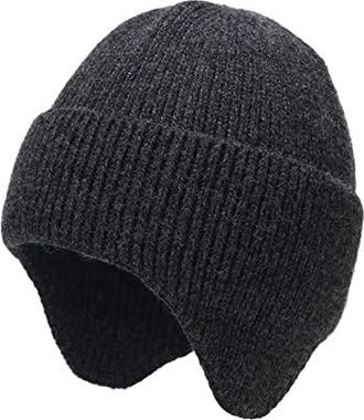 Generic Bonnet Femme Hiver Bonnet Femme Chapeau Femme Hiver Confortable Classique - Bonnet Capuche Sport Hiver, Coupe-Vent Thermique, Id&eacute;al pour Cyclisme, Jog