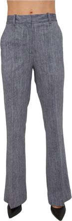 Circolo 1901 Femme, Pantalons, Bleu, Taille: 42 FR Pantalone Blu