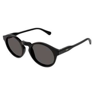 Chlo&eacute; unisex, Accessoires, Noir, Taille: 46 MM Round Lunettes de soleil