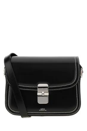 A.P.C. Grace Shoulder Bag - Black