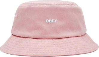 Obey Bold Twill Bucket Hat - - Accessories - Damen - Rosa - ONE SIZE