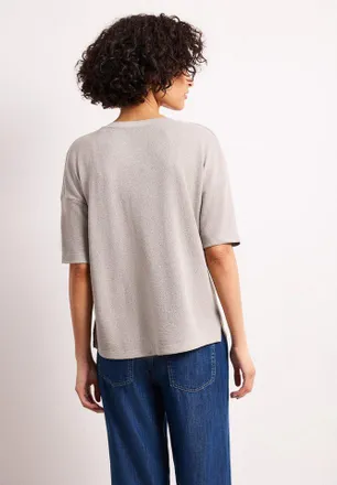Street One T-Shirt mit V-Ausschnitt