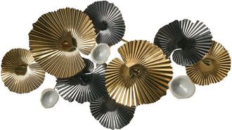 Beliani Wandobjekt FRANCIUM Metall 50 cm Bunt