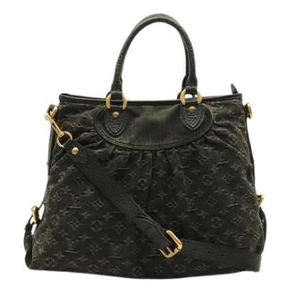 Louis Vuitton Pre-owned Monogram Denim Neo Cabby GM Tote Bag - - Pre-owned - Damen - Schwarzk - ONE SIZE