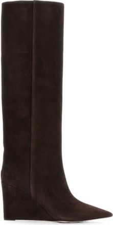 Jimmy Choo London Bottes en cuir su&eacute;d&eacute; Blake