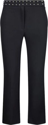 Liu Jo Femme, Pantalons, Noir, Taille: 38 FR Chino Cropped Pantalons