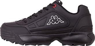 Kappa Rave Nc, Sneakers Basses Femme, Noir (Black 1111), 38 EU