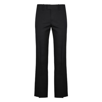 Courr&egrave;ges Schwarze Wollhose gerader Schnitt - - Trousers - Herren - Schwarzk - M