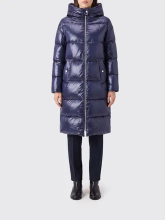Herno Doudoune longue en nylon matelass&eacute; imperm&eacute;able avec capuche
