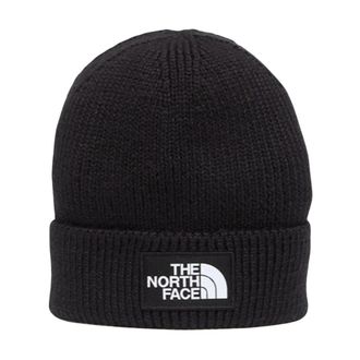 The North Face Logo Box Cuffed Beanie - - Sport - unisex - Schwarzk - ONE SIZE
