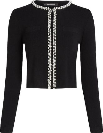 Karl Lagerfeld Cardigan - Noir