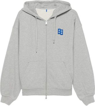 Ader Error Logo-patch Zip-up Hoodie