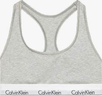 Calvin Klein Brassi&egrave;re en coton m&eacute;lang&eacute;