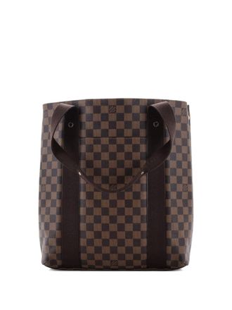 Louis Vuitton sac cabas Beaubourg Damier - Marron