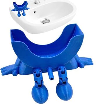 Generic Porte-&eacute;ponge pour &eacute;vier | Support de dessin anim&eacute; avec drainage - Porte-&eacute;ponge pour &eacute;vier de cuisine | pour ferme, toilettes, appartement, dortoir, h&ocirc;