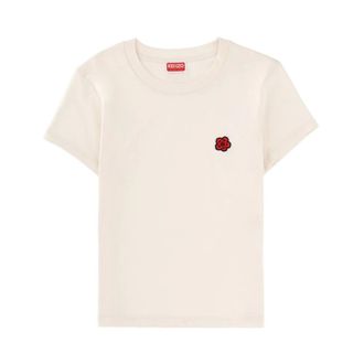 Kenzo Femme, Tops, Beige, Taille: 42 FR Boke Flower T-Shirt