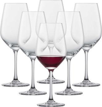 Schott Zwiesel Burgunder Rotweinglas Vi&ntilde;a (6er-Set), zeitlose Burgundergl&auml;ser f&uuml;r Rotwein, sp&uuml;lmaschinenfeste Tritan-Kristallgl&auml;ser, Made in Germany (Art.-Nr. 110458