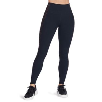 Skechers Performance GO WALK Cheetah Leggings aus Nylon f&uuml;r Damen in Braun