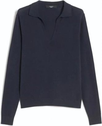 Max Mara Femme, Tops, Bleu, Taille: 38 FR MaxMara Weekend - Hauts > Polo Chemises
