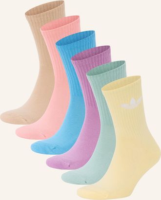 adidas Originals Adidas Originals 6er-Pack Socken Trefoil Cushion Crew blau