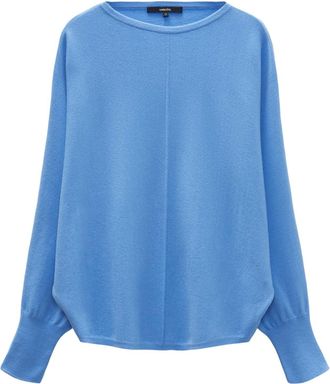 someday Damen Pullover | Weicher Strickpullover Taliya LINE Loose Azure Blue, 40