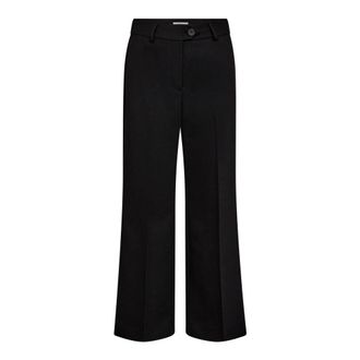Co'Couture Femme, Pantalons, Noir, Taille: 44 FR Wide Pantalons