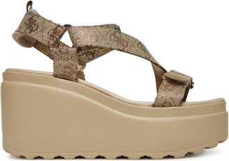 Guess Sandalen FLJOCI LEL03 Goldfarben