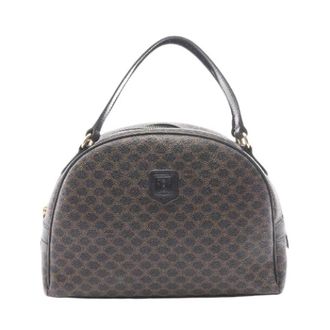 Celine Pre-owned Macadam Coated Canvas Handbag - - Pre-owned - Damen - Braun - ONE SIZE