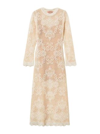 Twinset Robe Au Genou - Orange