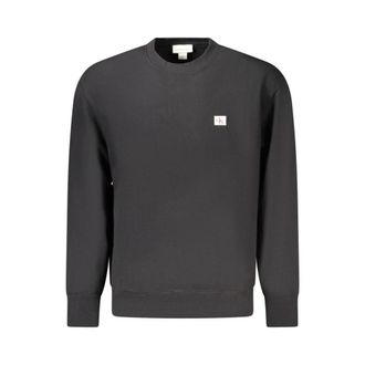 Calvin Klein Schwarzer Baumwoll Herren Pullover - - Sweatshirts & Hoodies - Herren - Schwarzk - 2XL