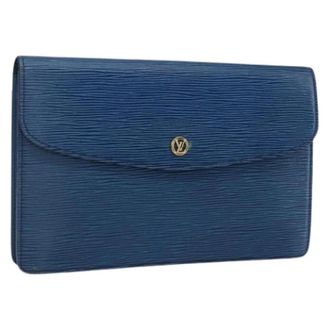 Louis Vuitton Pre-owned Vintage Clutch - - Pre-owned - Damen - Blau - ONE SIZE