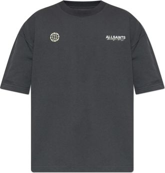 AllSaints Homme, Tops, Gris, Taille: XS Emblem T-Shirt