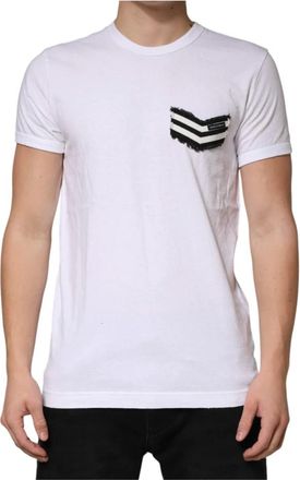 Dolce & Gabbana Herren, Oberteile, Wei&szlig;, XLGr&ouml;&szlig;e