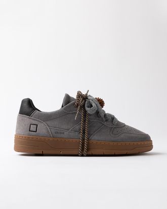 D.A.T.E. court 2.0 suede gray
