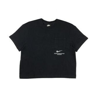 Nike Femme, Tops, Noir, Taille: 36 FR T-shirt Nike Swoosh Top