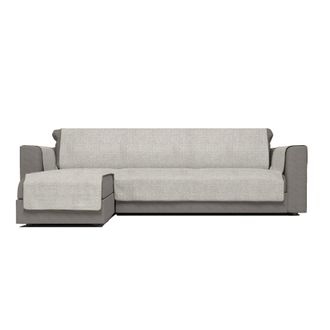 Italian Bed Linen Komfort-Antigleiten-Sofa-Decke mit chaiselongue,290cm, beige