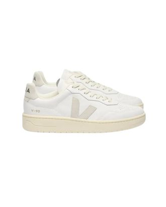 Veja Low-Top Sneaker - V-90 Extra White Natural - Gr. 39 (EU) - in Wei&szlig; - f&uuml;r Damen