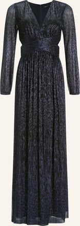 Swing Swing Abendkleid Mit Glitzergarn Und Cut-Outs blau