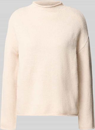 Zabaione Regular Fit Strickpullover mit Stehkragen