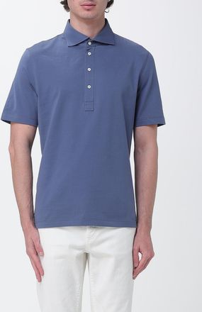 Brunello Cucinelli Polo BRUNELLO CUCINELLI Homme couleur Denim