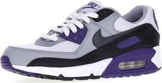 Nike Femme Air Max 90 Sneaker, White Iron Grey Black Wolf Grey, 38.5 EU