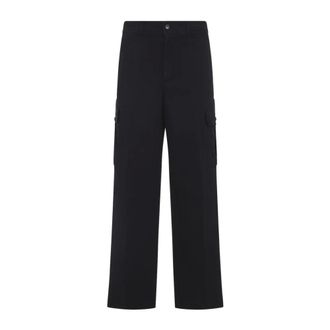 Dries Van Noten Homme, Pantalons, Noir, Taille: M Paxer BIS Cargo Pants